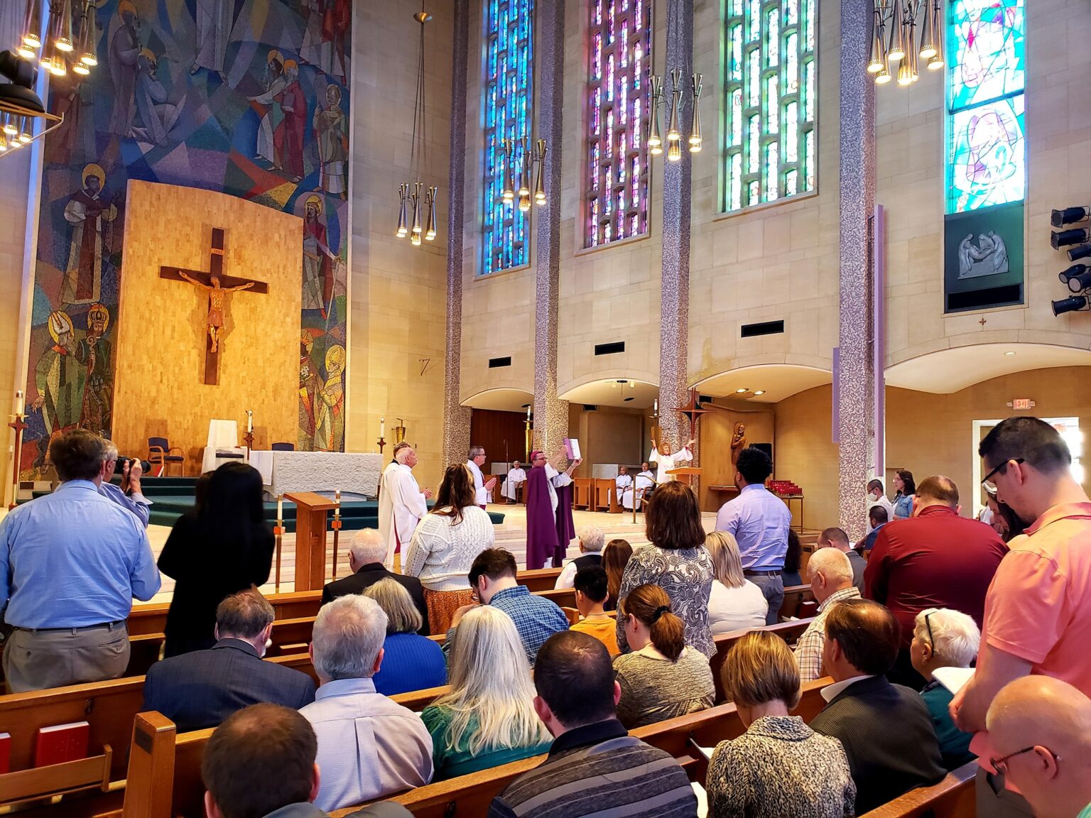 142 persons prepare to become members of the Catholic Church in the ...