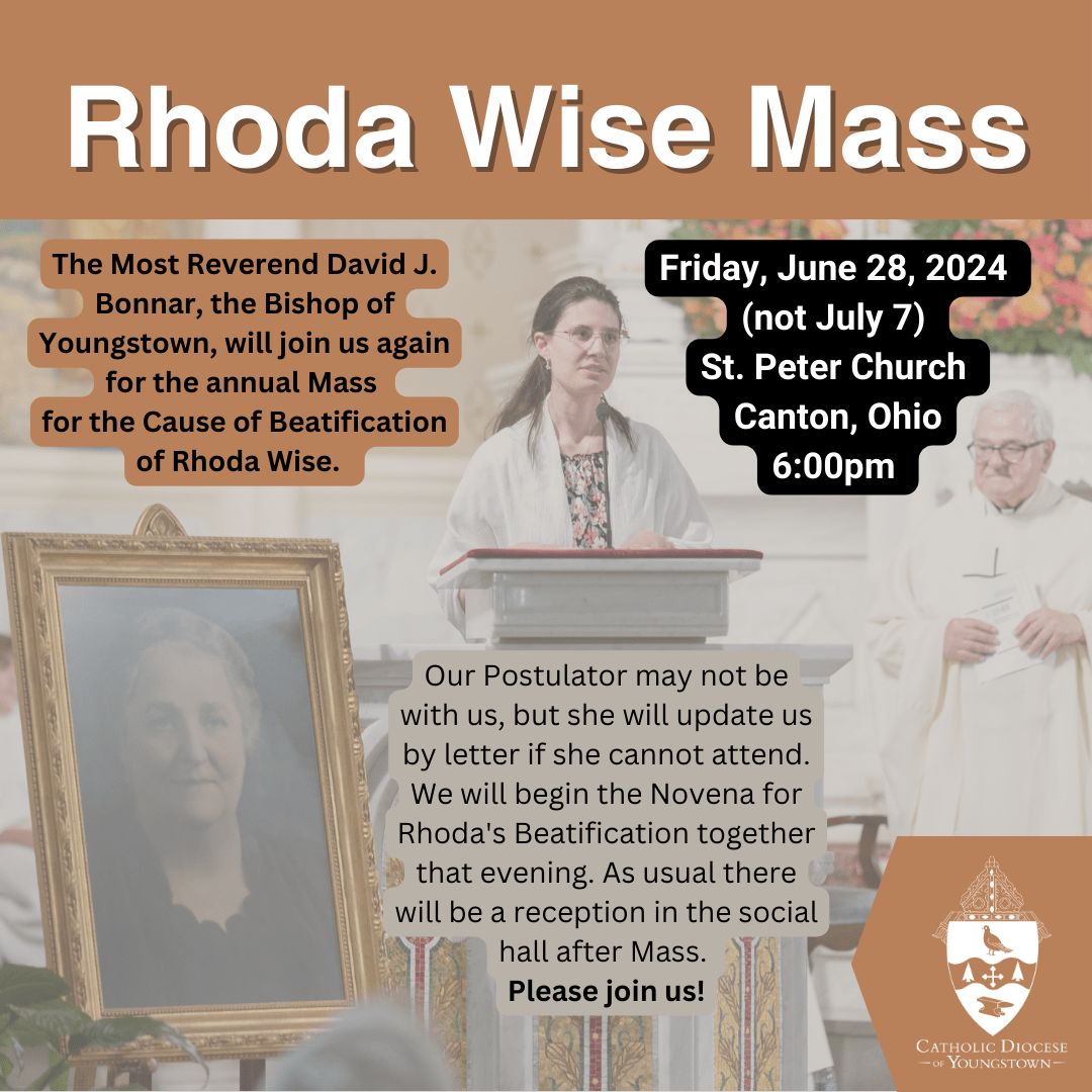 Rhoda Wise Annual Mass | The Catholic Diocese of Youngstown